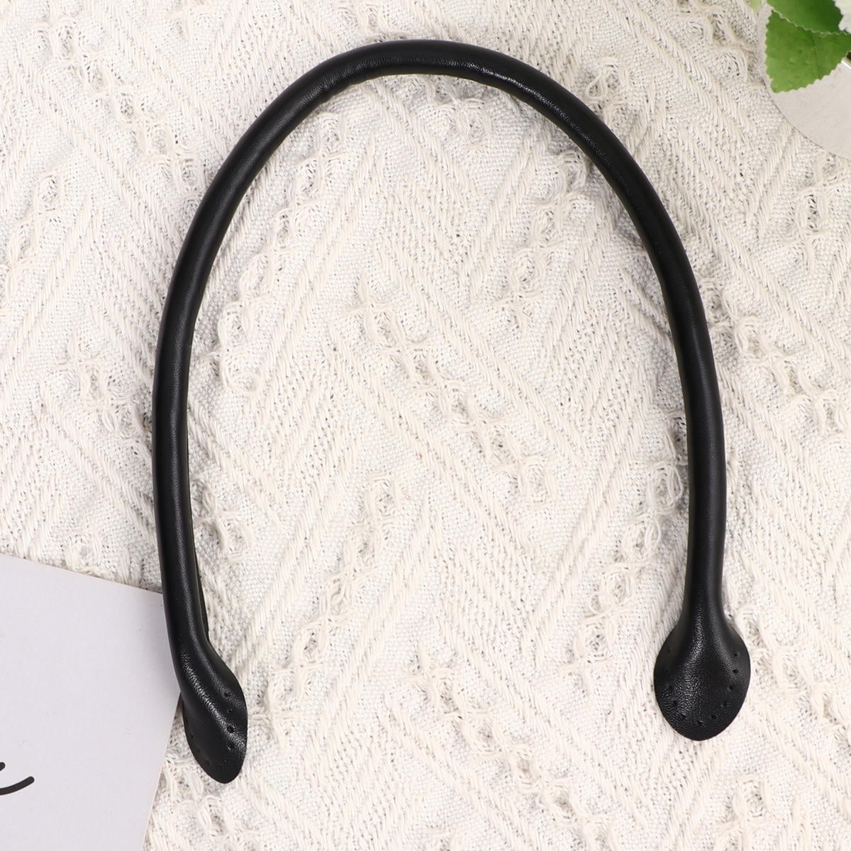 FELTECHELECTR Replacement Handbag Handle 1 Pair of Bag Strap in Black ...