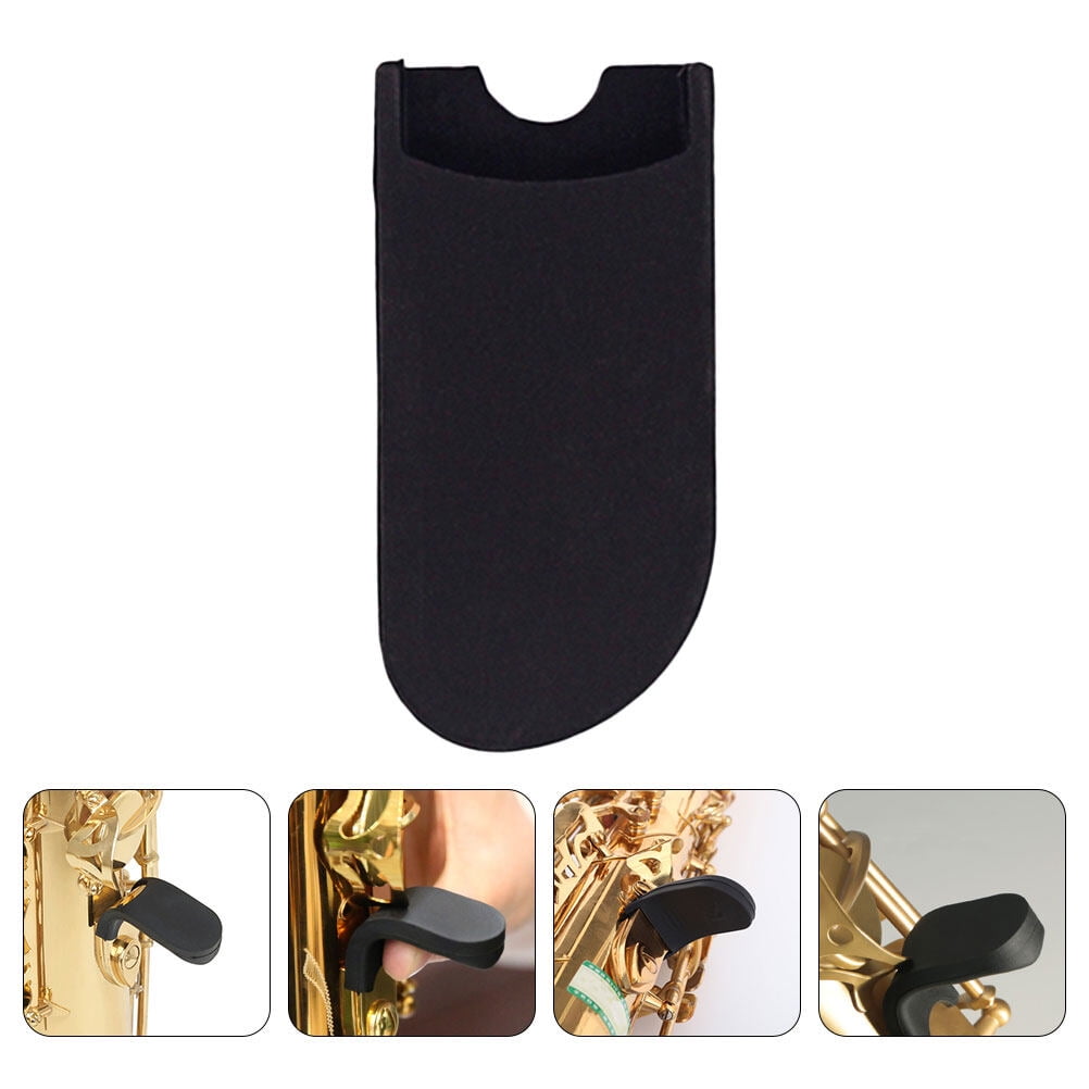 FELTECHELECTR Rubber Saxophone Finger Rest Thumb Support Black 1Set ...