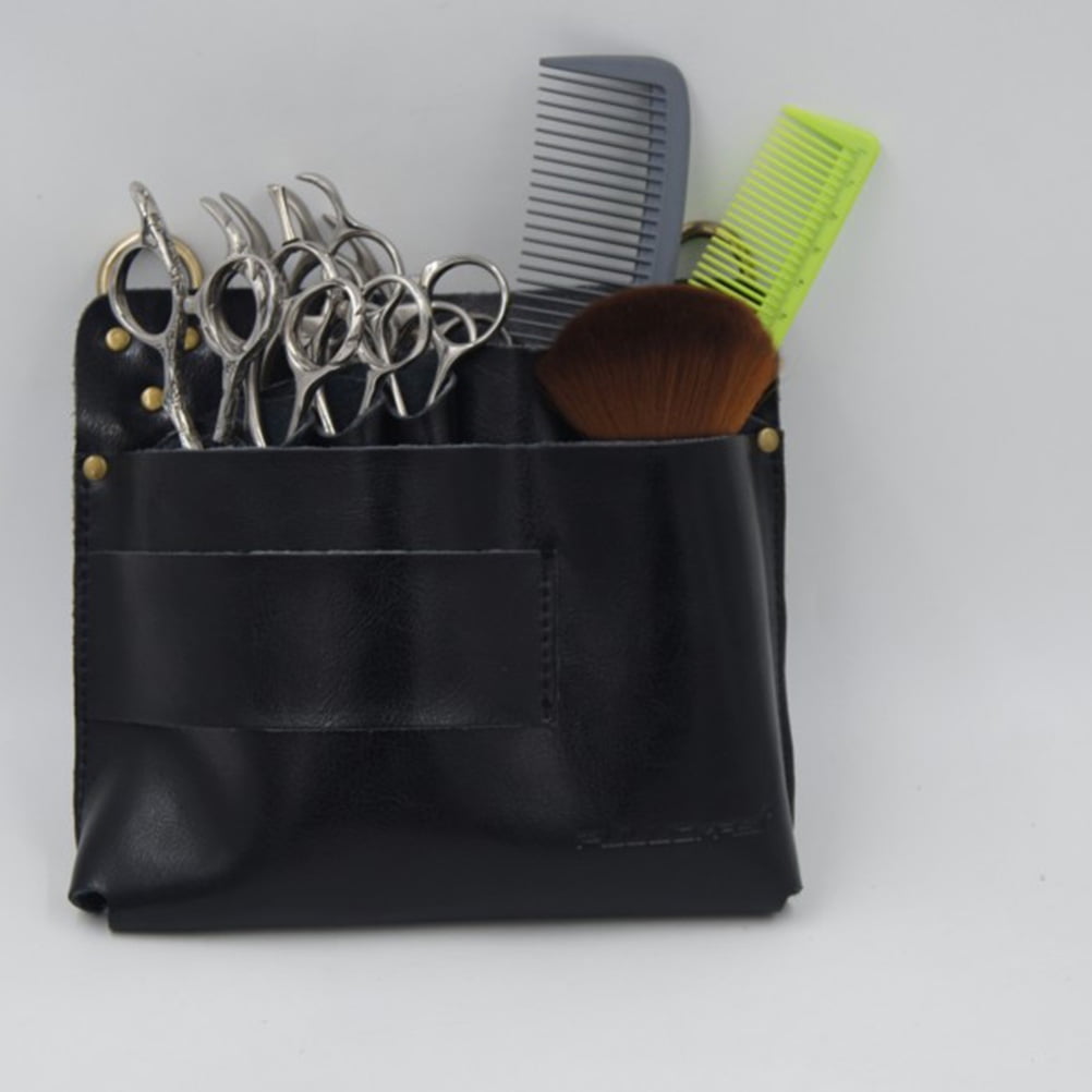FELTECHELECTR Salon Tool Pouch 1Set Tool Pouch Belt Leather Holds ...