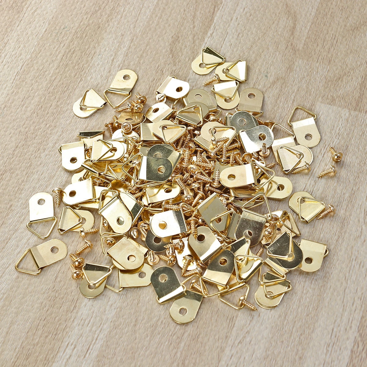 FELTECHELECTR Seamless Golden Hooks for Hanging Photo Frames and ...