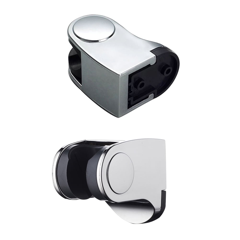 FELTECHELECTR Shower Head Mount 1Pcs Silver Square Abs Adjustable Wall ...