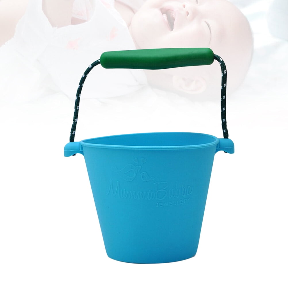 FELTECHELECTR Silicone Collapsible Bucket Round Edges Foldable Water ...
