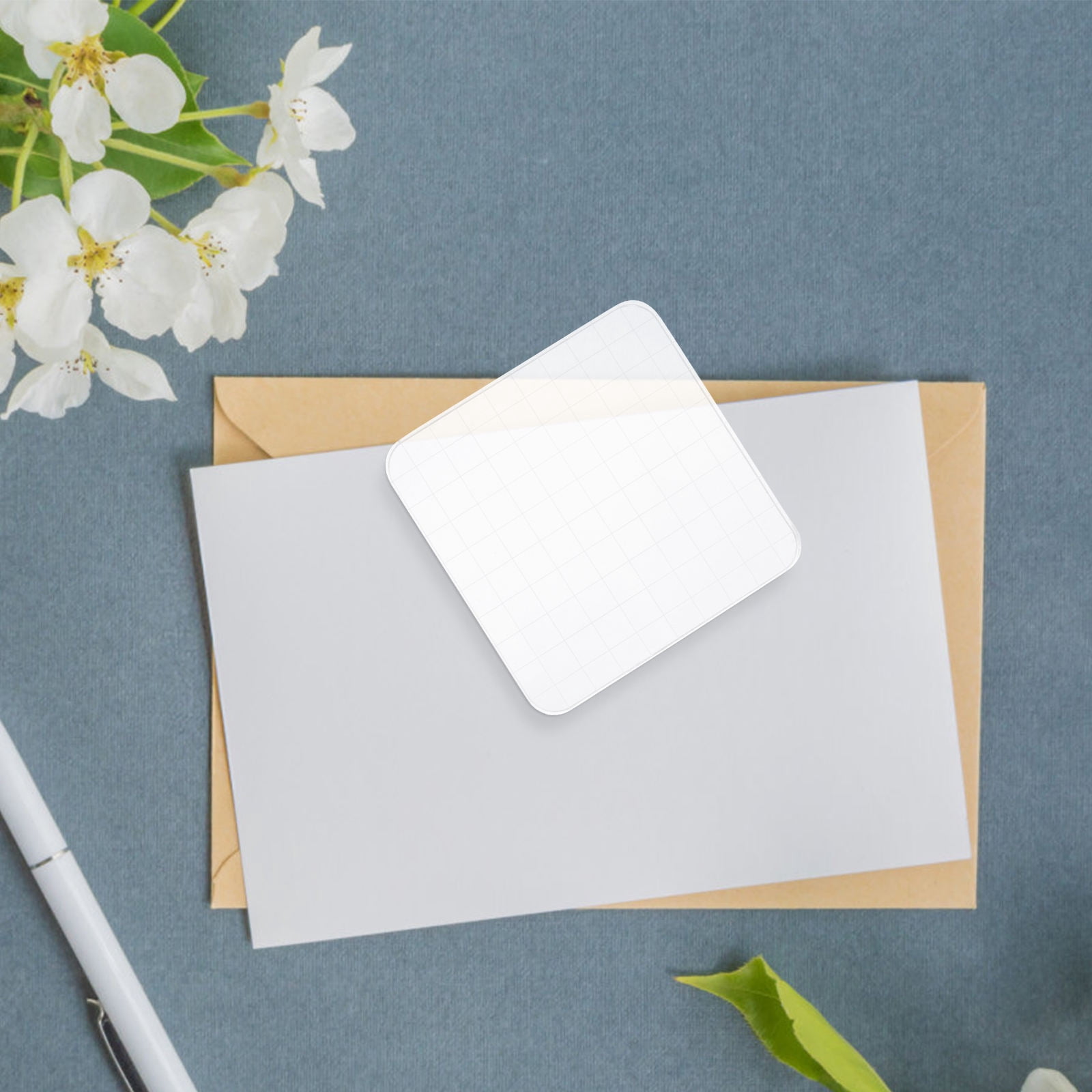 FELTECHELECTR Stamping Block 1Pack Acrylic for Notebooks and ...