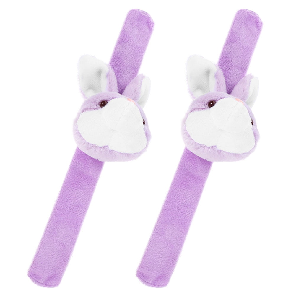 FELTECHELECTR Stuffed Animal Slap Bracelets Cartoon Bracelet For Girls ...