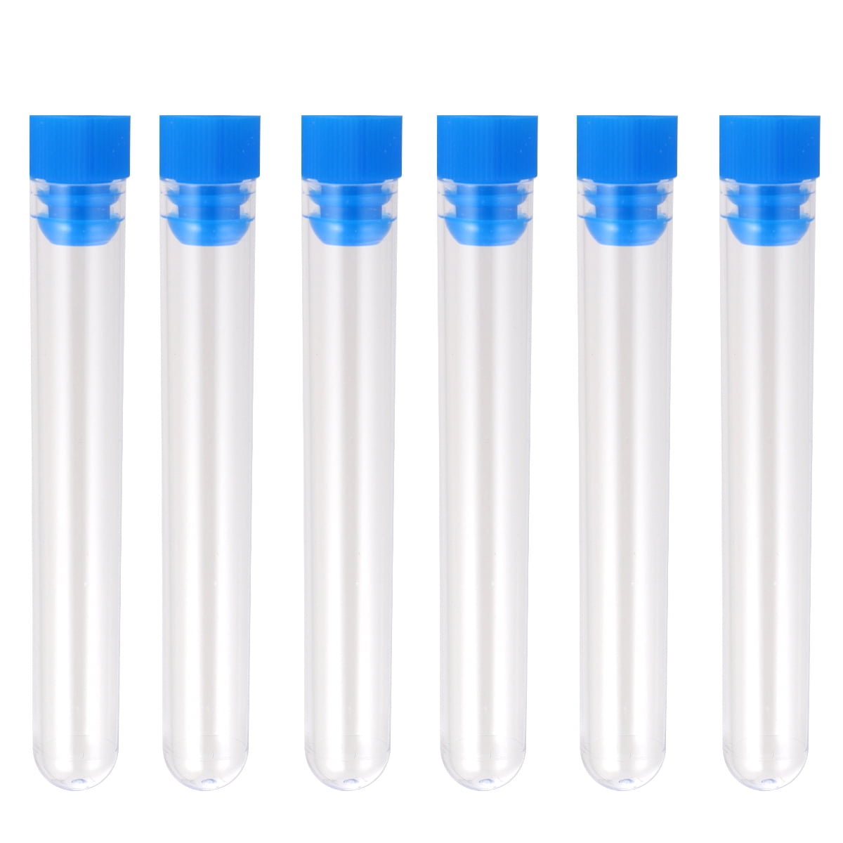 FELTECHELECTR Testing Vials Test Tube Plastic Sealed 50Pack - Walmart.com