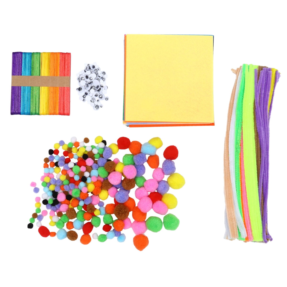 FELTECHELECTR Twisted Sticks Set Kids Craft Toys Educational Diy ...