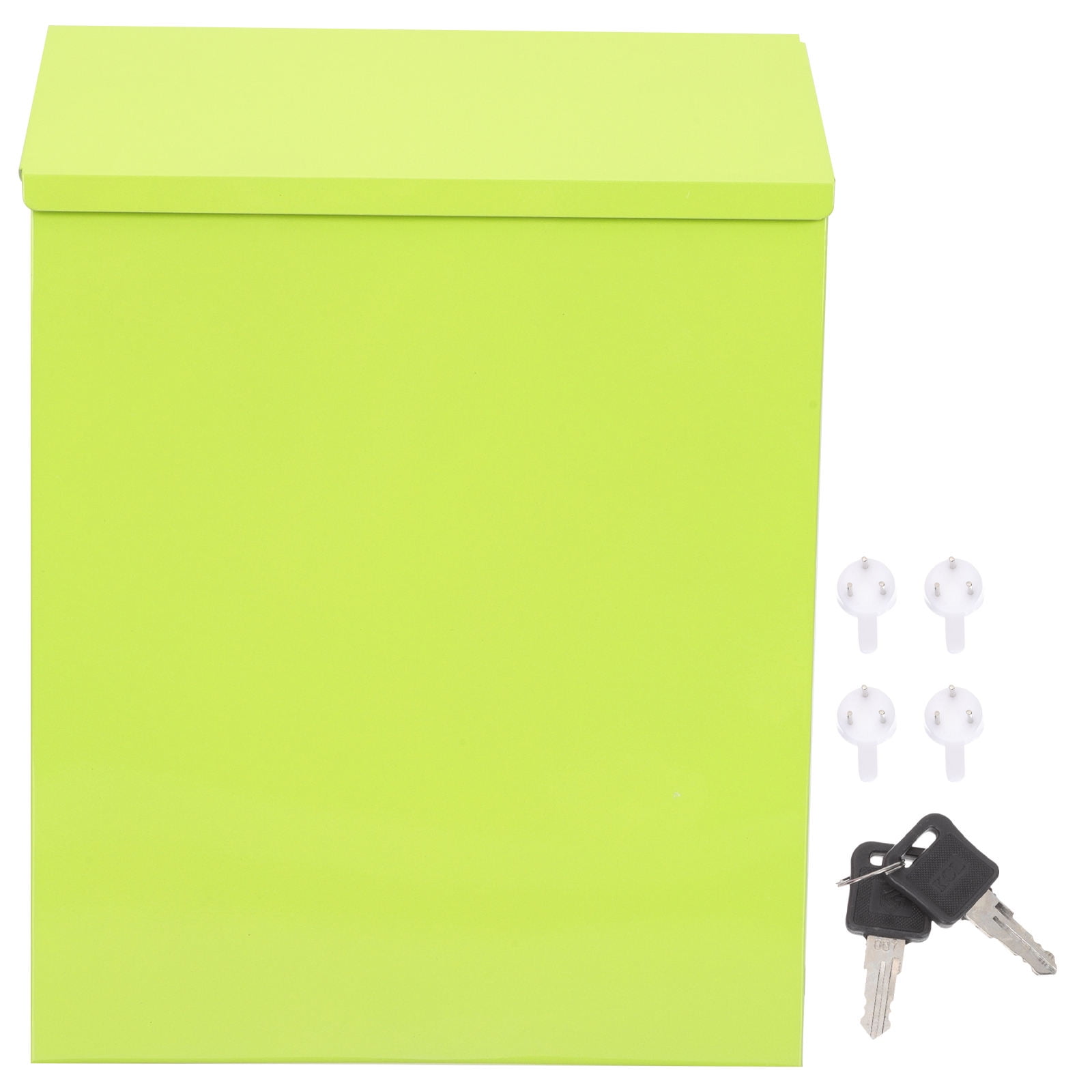 FELTECHELECTR Rectangular Mailbox Iron Document Holding 1Set 11.8x8.7x2 ...