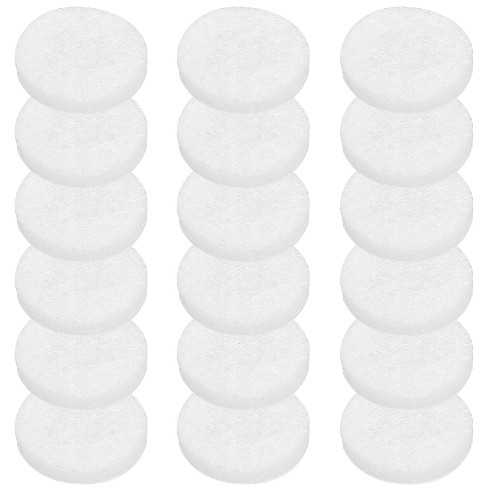 FELTECHELECTR White Polyester Round Felt Pads 200Pack for Chair Legs ...
