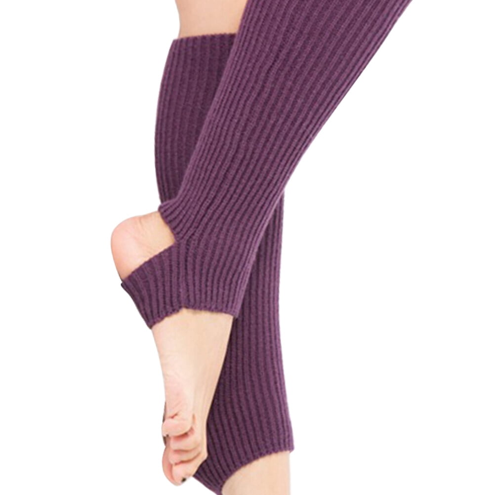 FELTECHELECTR Women Leg Warmer Soft Stretchy Long Cuff Thermal Leg ...