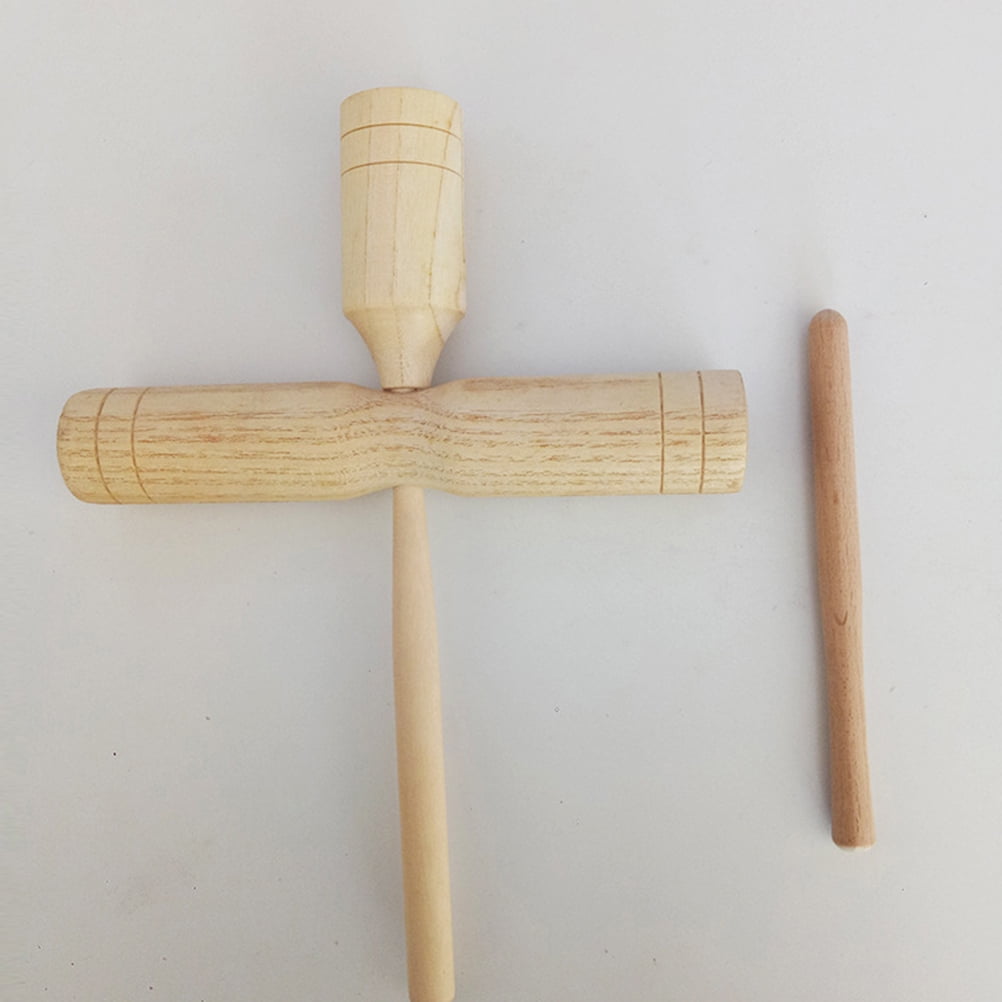FELTECHELECTR Wooden Guiro Instrument for Kids Beginner with Stick 1 ...