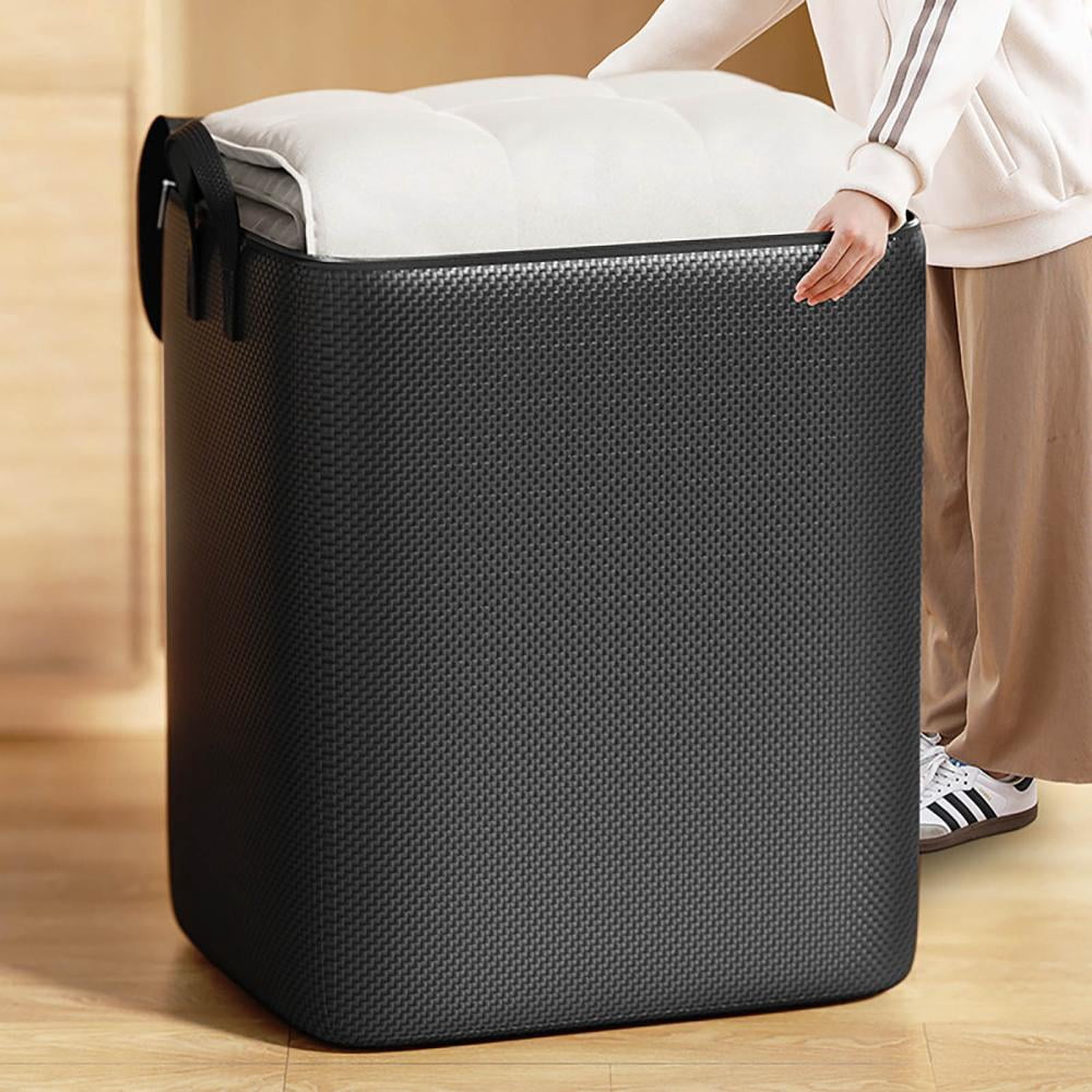FELTREE Storage Bags, 58.2Gal Super Load-bearing Woven Material Zipper ...