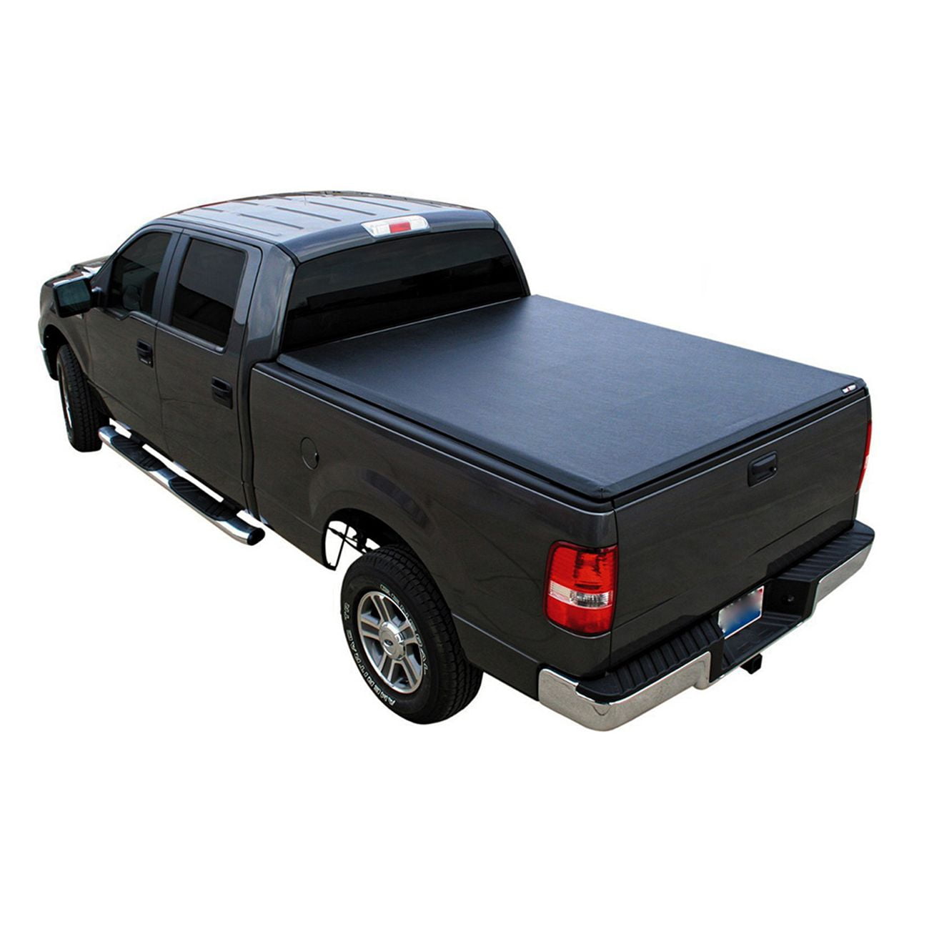 FEMPRXZ 1pc 6Ft Soft Top Tri-Fold Folding Vinyl Tonneau Cover Truck Bed ...