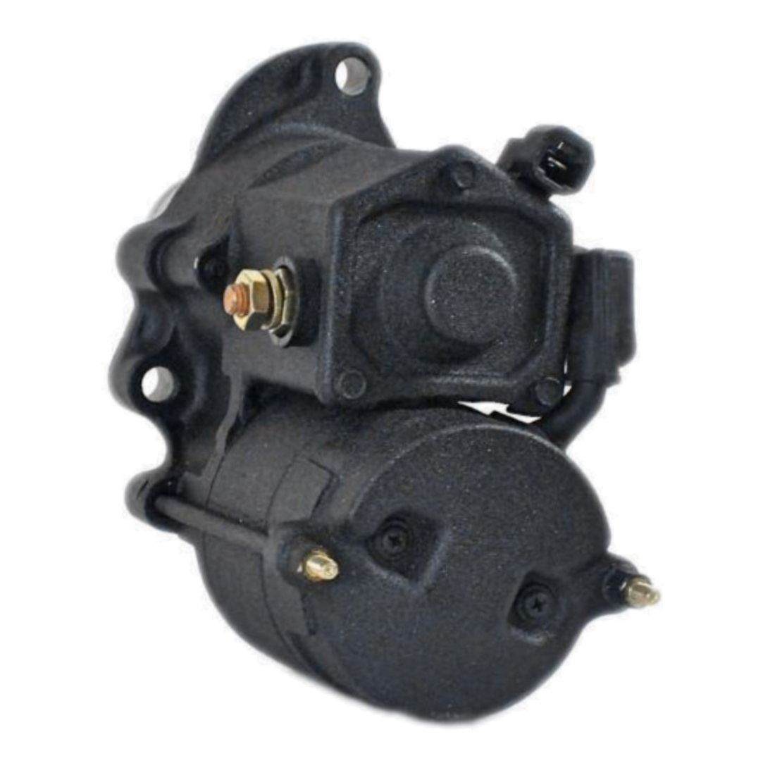 FEMPRXZ 1pc Starter Motor Black Wrinkle Finish 12 Voltage Clockwise ...