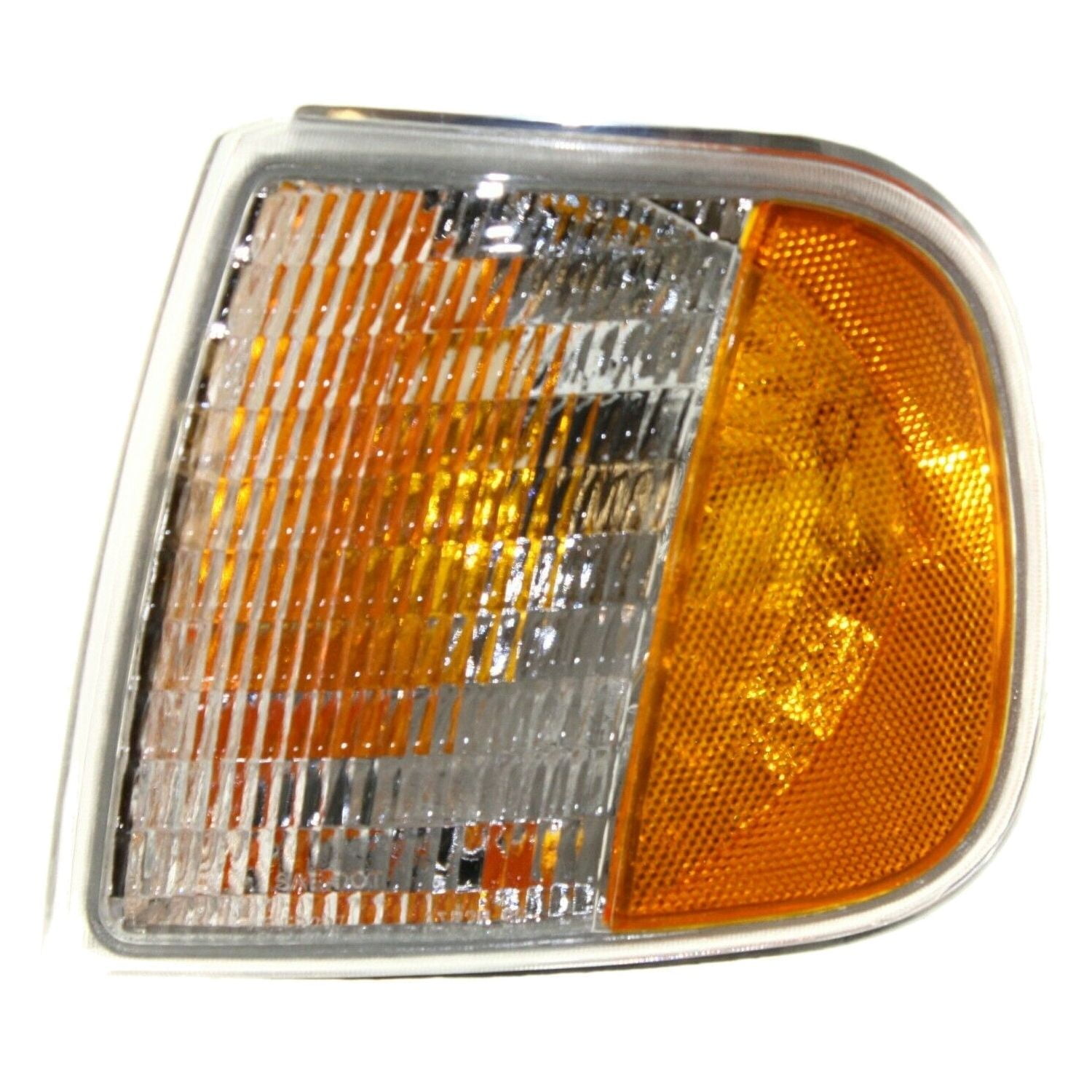 FEMPRXZ 2pcs Signal Light Left Right Side Plastic Lens Clear & Amber ...