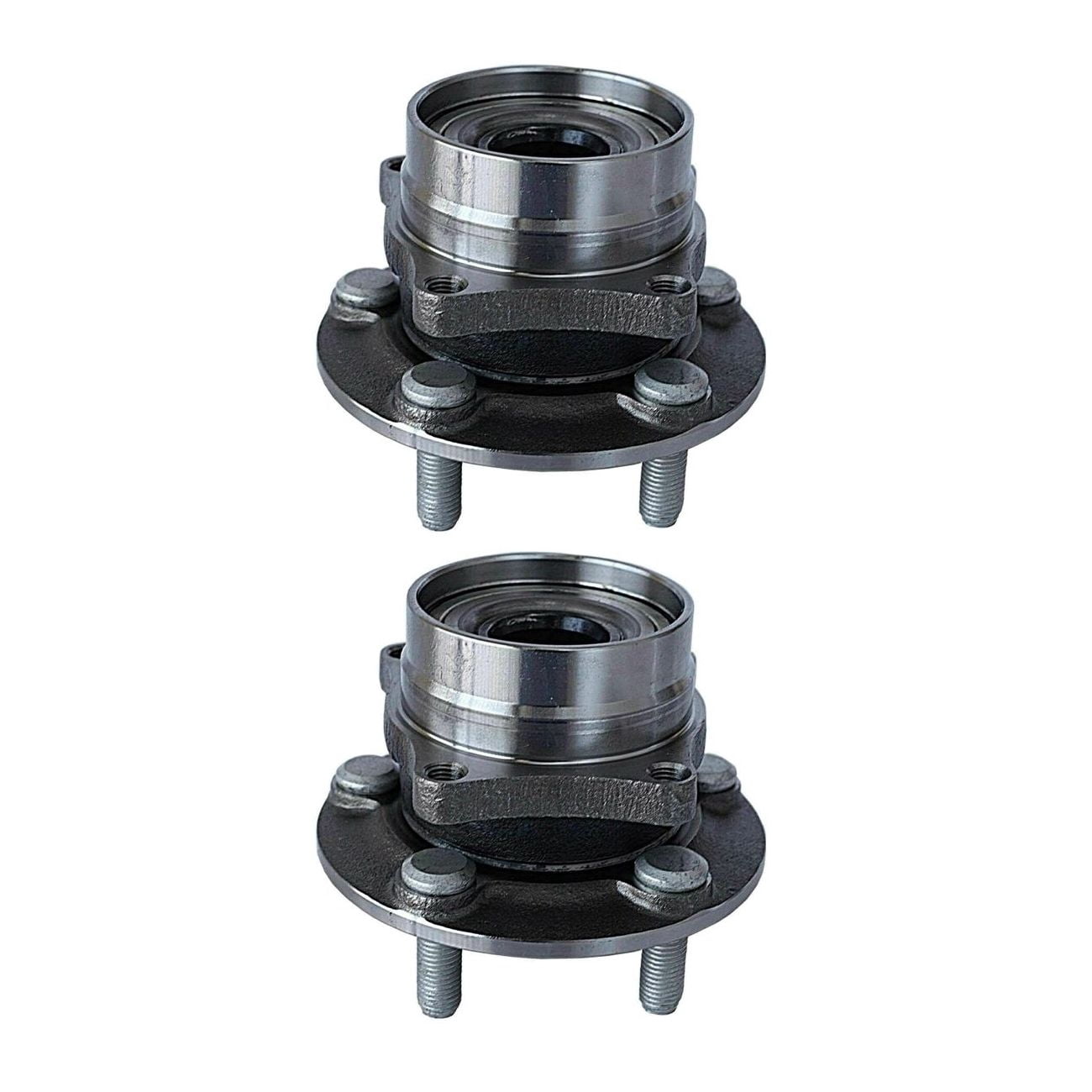 FEMPRXZ 2pcs - Wheel Hub Assembly Left Driver Front Side Polished Lugs ...