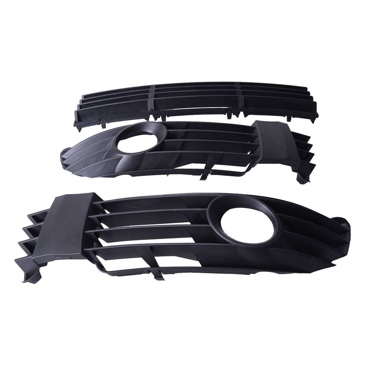 FEMPRXZ 3pcs Bumper Grille Front Lower Center Side Bumper Trim + Fog ...