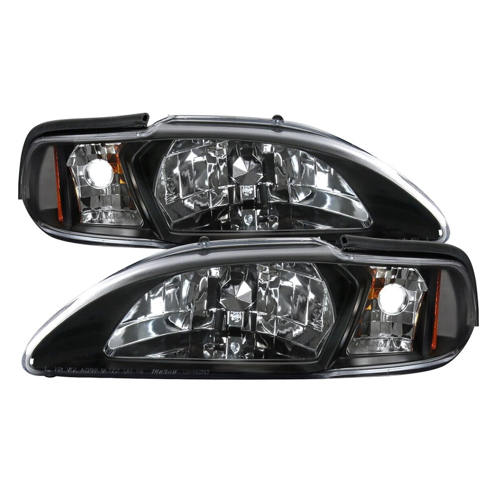 FEMPRXZ Black Headlights+Signal Lamps 1pc Style Left+Right Heavy Duty ...