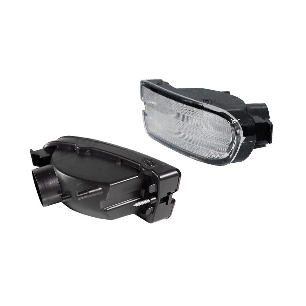 FEMPRXZ Clear Side Marker Corner Parking Turn Signal Lights Black ABS ...