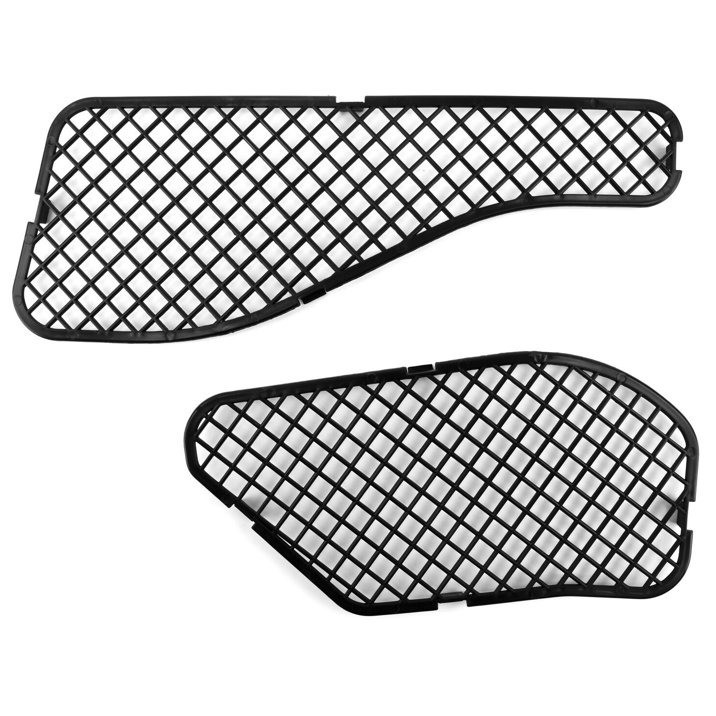 FEMPRXZ Cowl Vent Top Screen Grille Inserts 2pc Set Plastic for Ford ...