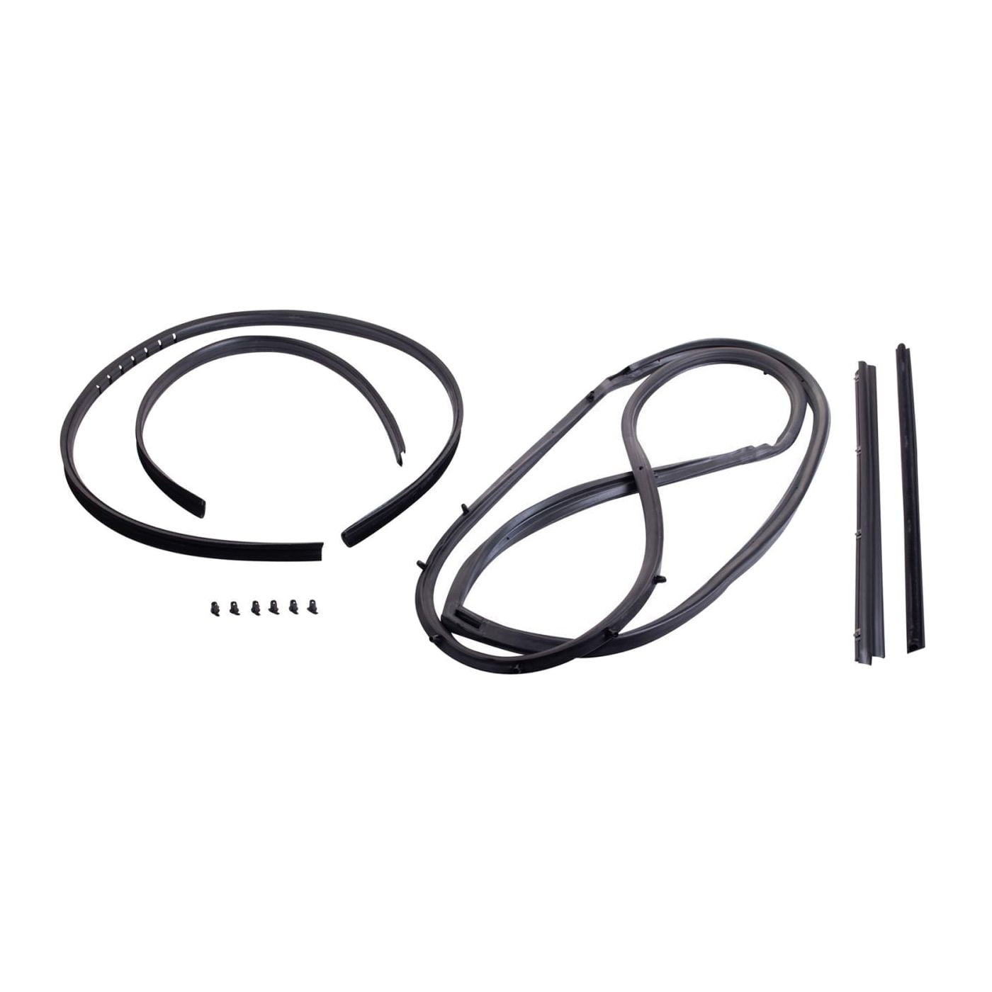 FEMPRXZ Door Window Belt Weatherstrip Kit 5 Piece for Jeep for CJ7 1976-1986 for Scrambler 1981 ...