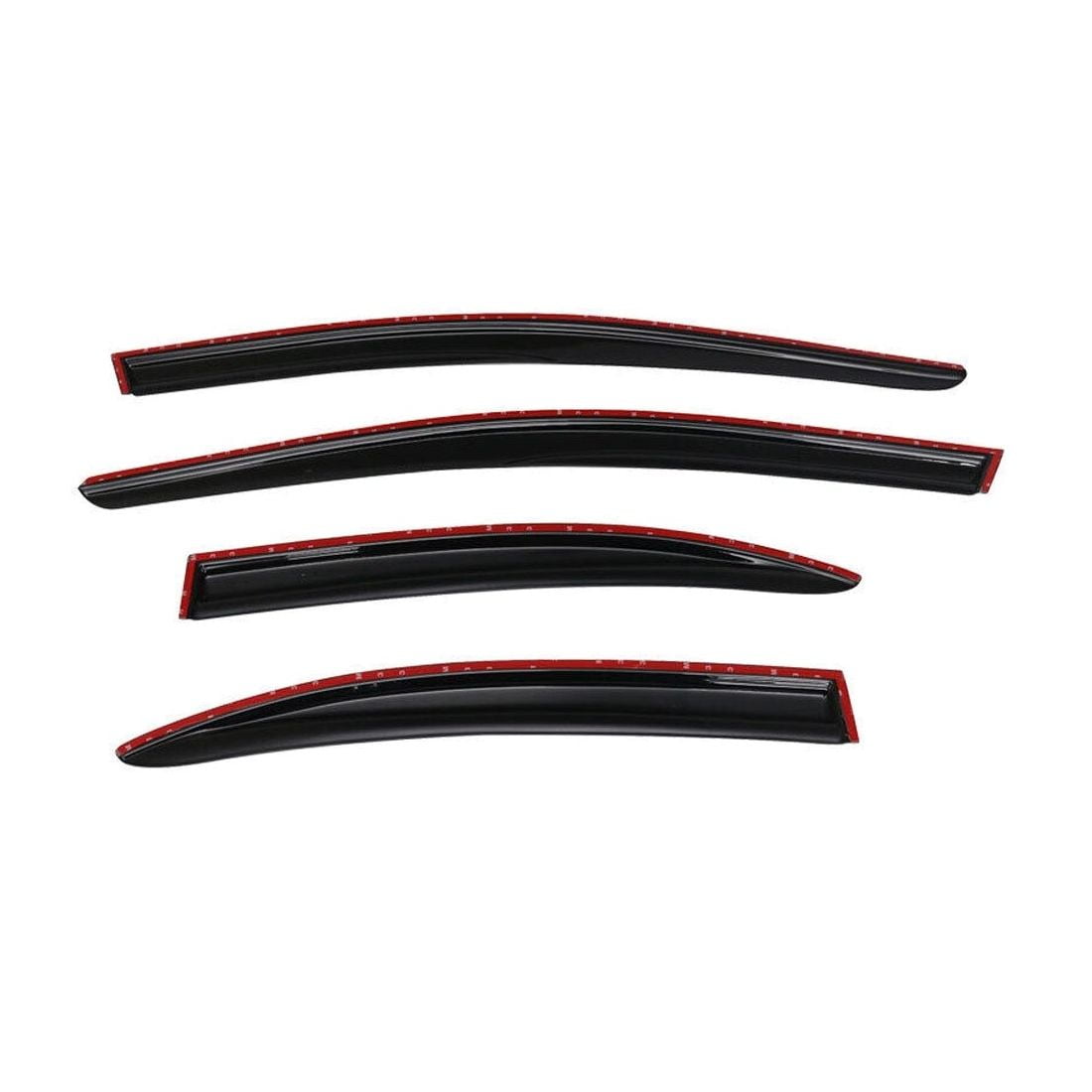 FEMPRXZ Evo JDM Wavy Mugen Window Visors Rain Sun Guard Vent Acrylic ...