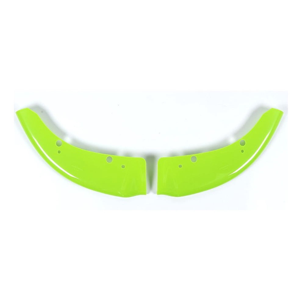 FEMPRXZ Front Bumper Lip Splitter Protector Cover Trim + Green for Dodge for Charger SRT 392 15 ...
