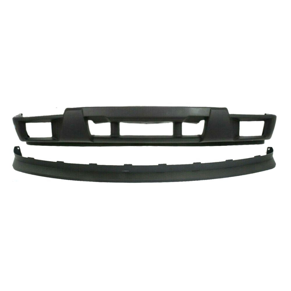 FEMPRXZ Front Bumper Lower Valance + Extension Plastic for Chevy for ...