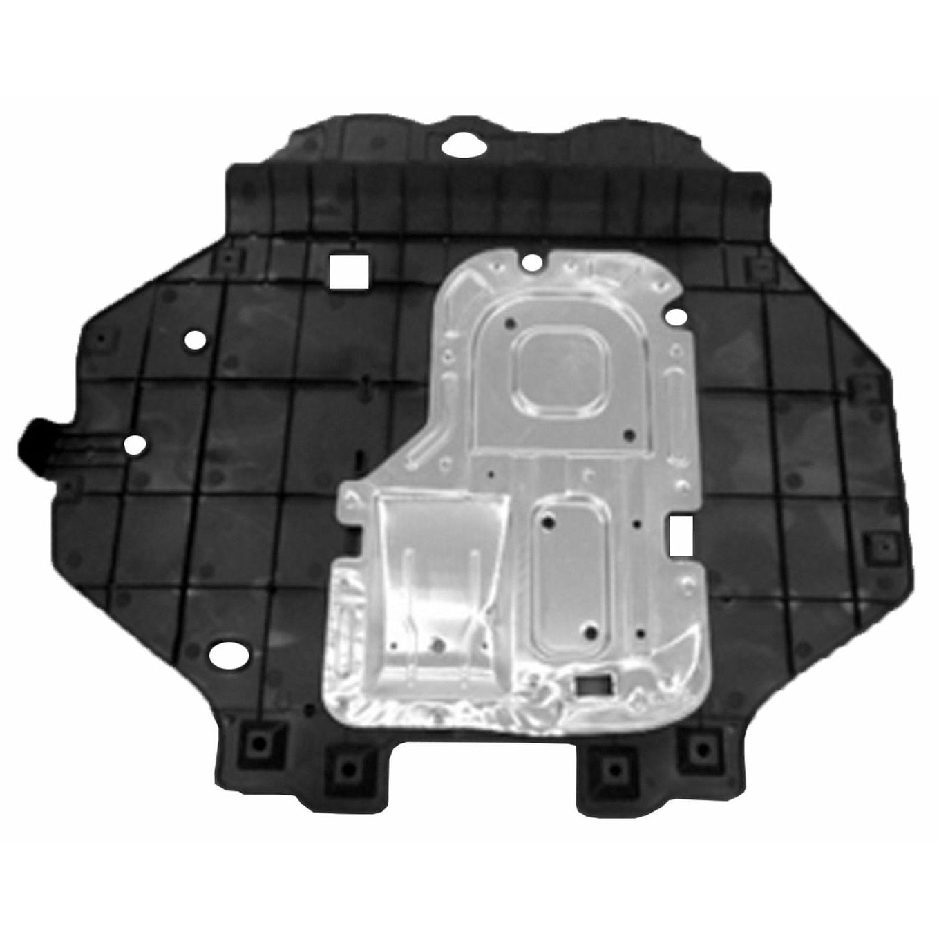 FEMPRXZ Front Engine Lower Cover with Aluminum Bracket Plastic for ...