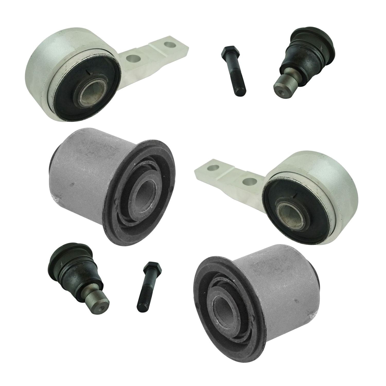FEMPRXZ Front Lower Control Arm Bushing Bracket Ball Joint Kit Set 6pc ...