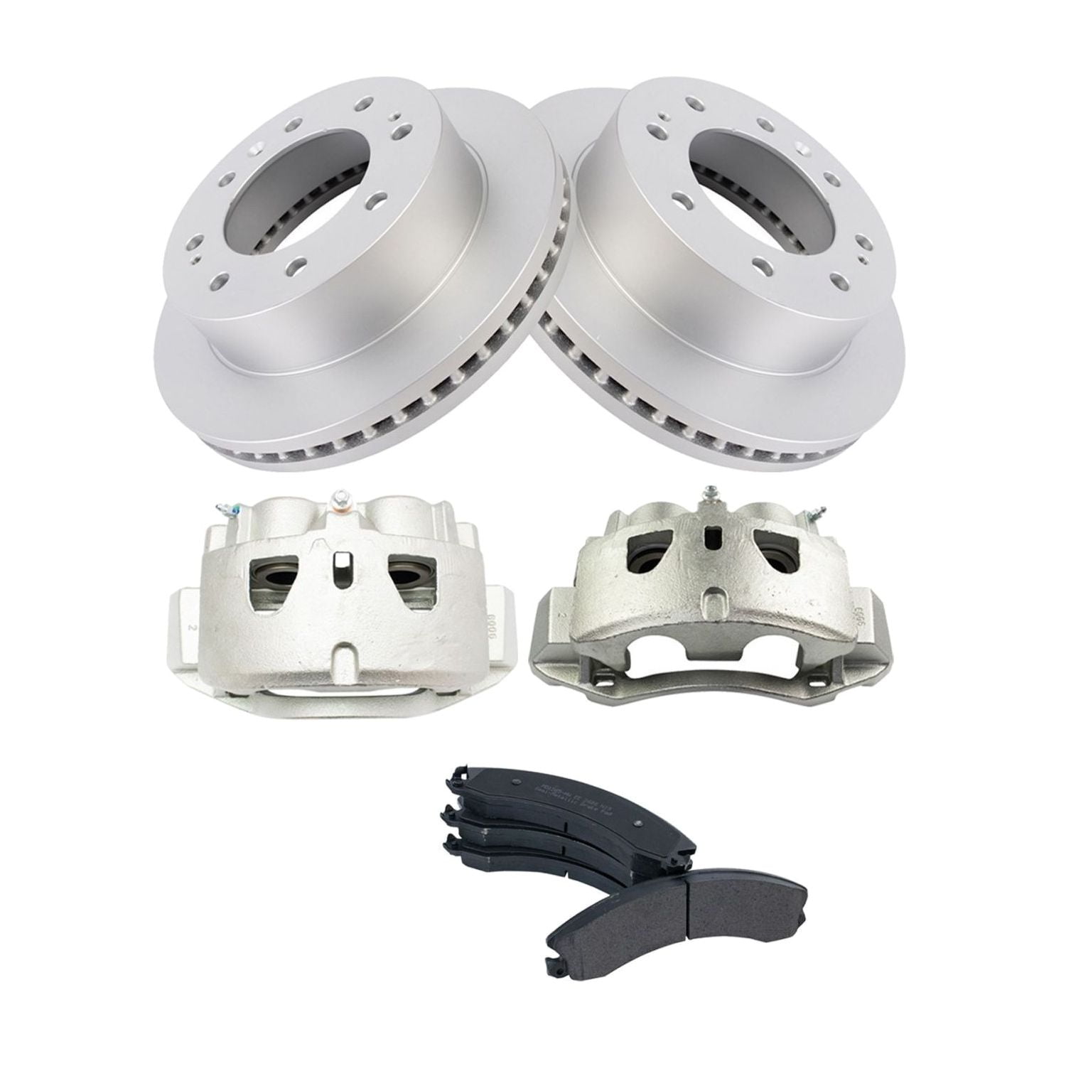 FEMPRXZ Front Metallic Pad Coated Rotor & Brake Caliper Kit for ...