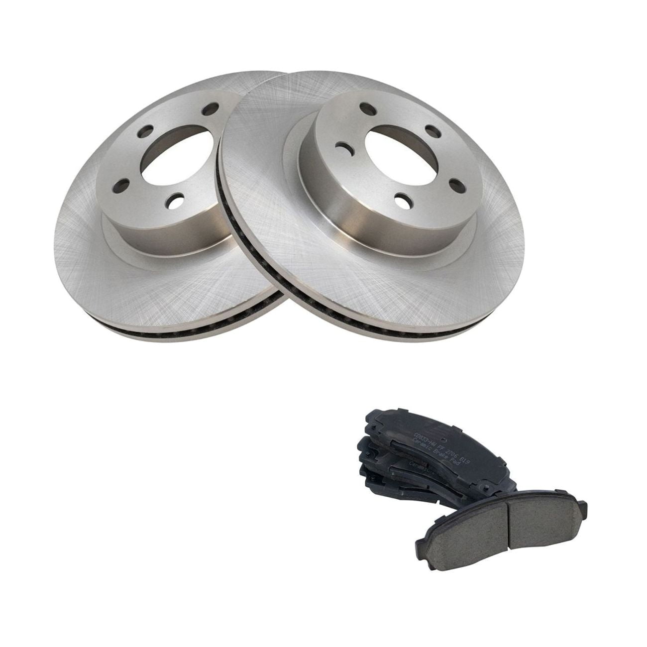 FEMPRXZ Front Side Vented Ceramic Power Disc Set Kit Brake Rotors and ...