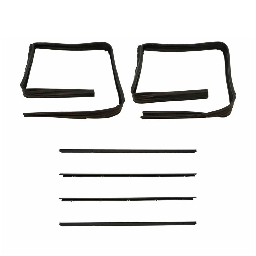 FEMPRXZ Front Window Sweep & Run Channel Seal Kit Set for Chevy for S10 ...