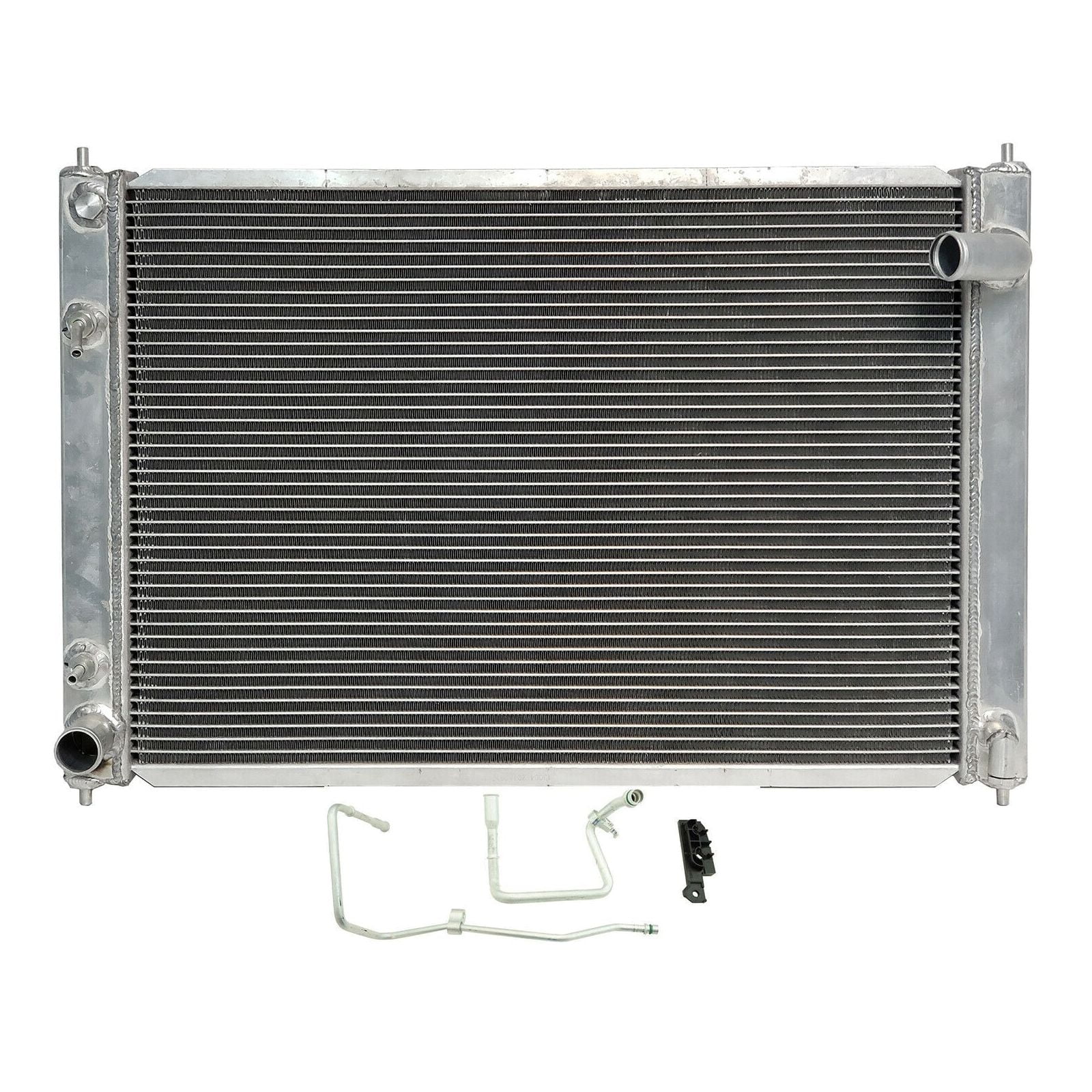 FEMPRXZ Radiator R1 for Nissan for 370Z 3.7L 2009-2019 Silver Crossflow ...