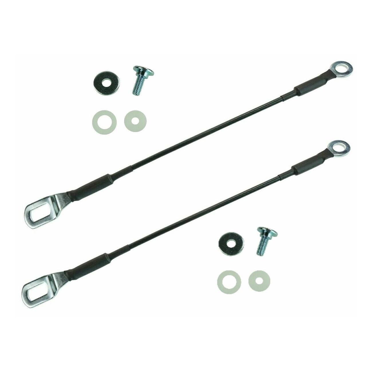 FEMPRXZ Rear Tailgate Cables Straps Set of 2 w/Bolts Metal When ...