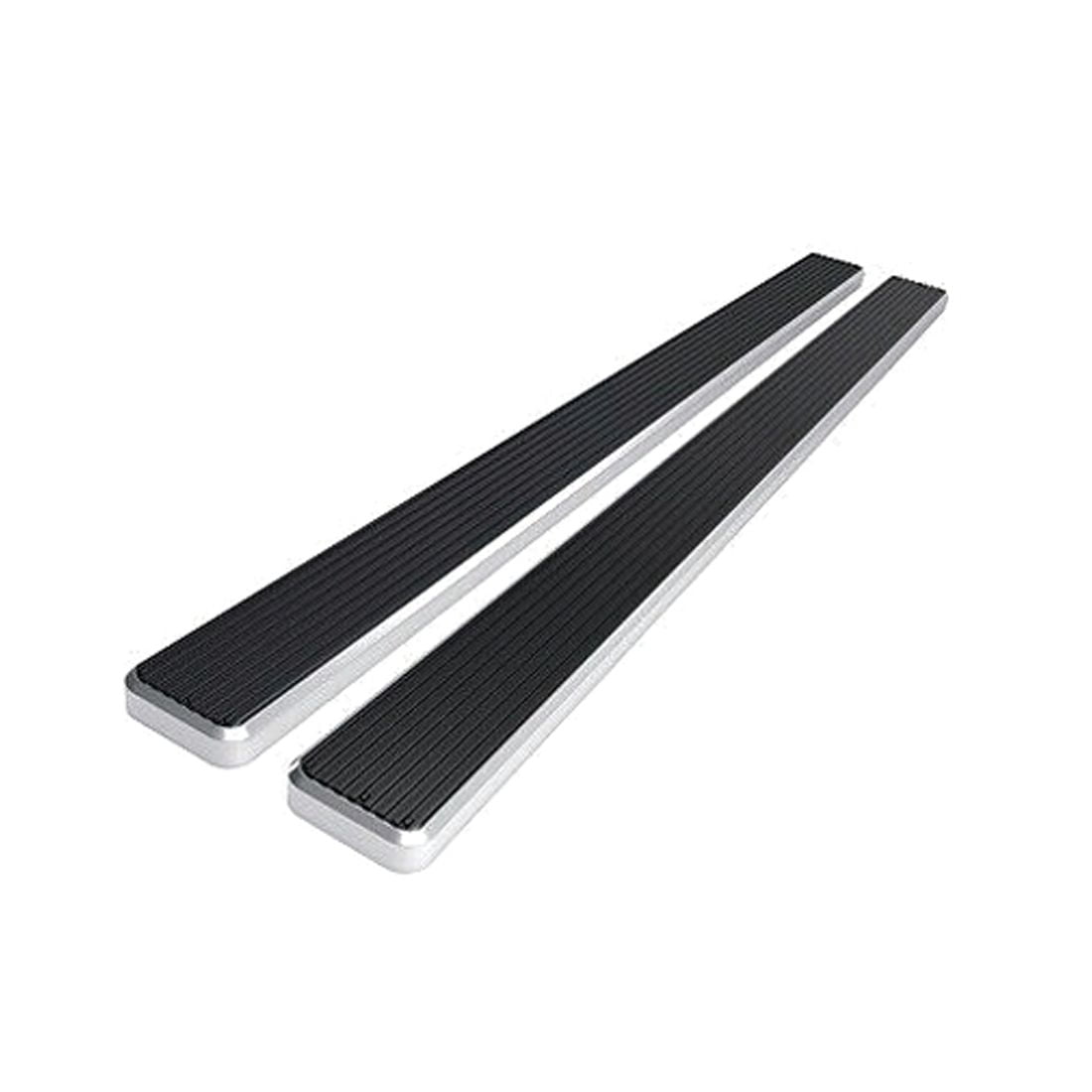 FEMPRXZ Running Board Side Step Bars 6In Aluminum Silver 6 Inches-Size ...