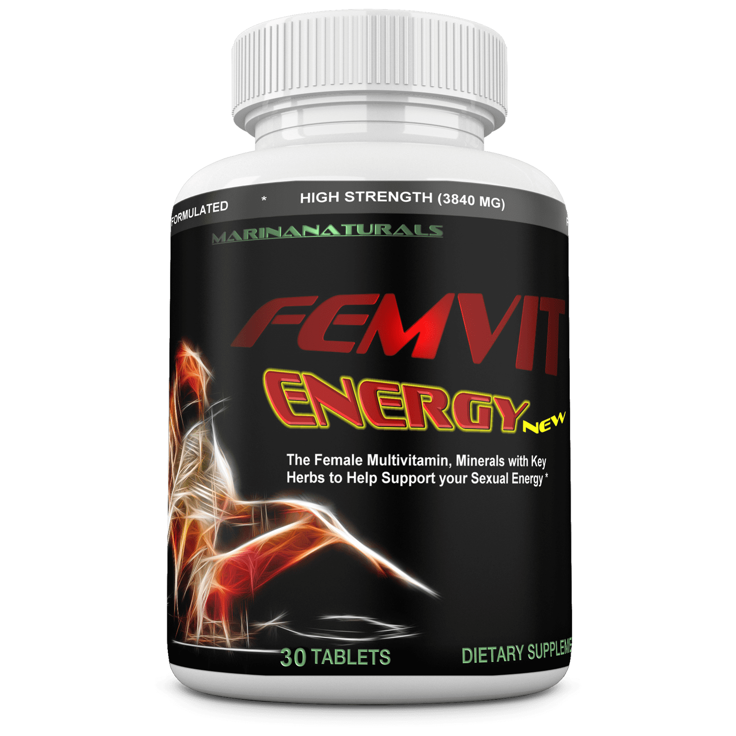 FEMVIT ENERGY Booster - Female Multi-Vitamins, Multi-Minerals and ...