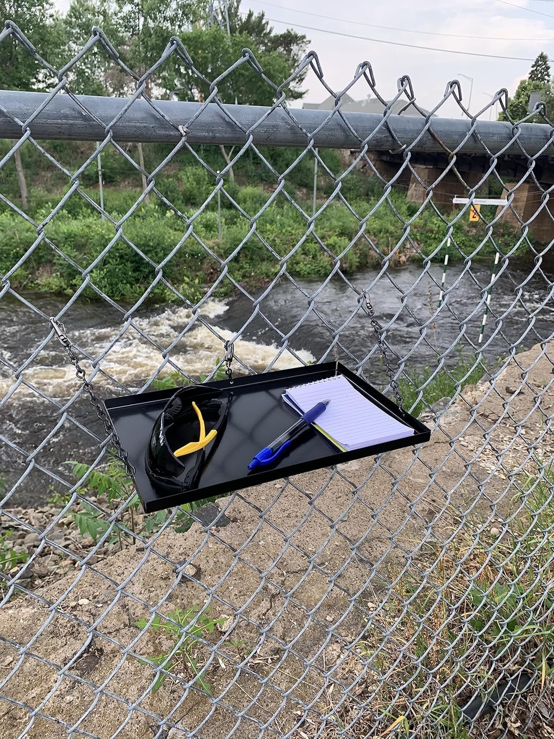 FENCE TRAY, CHAINLINK FENCE ACCESSORY - Walmart.com