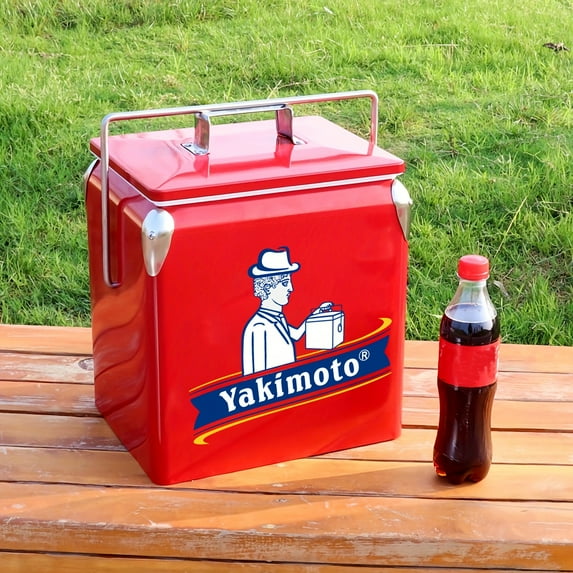 FENF Portable Ice Chest Cooler with Bottle Opener 3.43gal (14 Qt), 18 ...