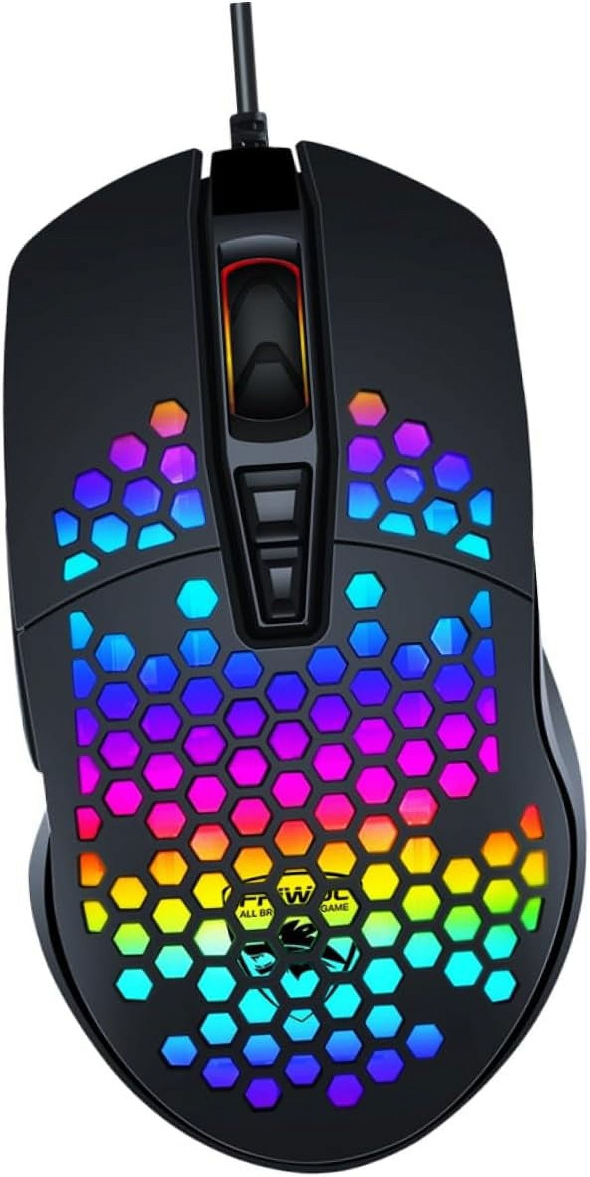FENG1 Pc Hollow Gaming Mouse Mechanical Keyboard and Gaming Mouse Wired ...