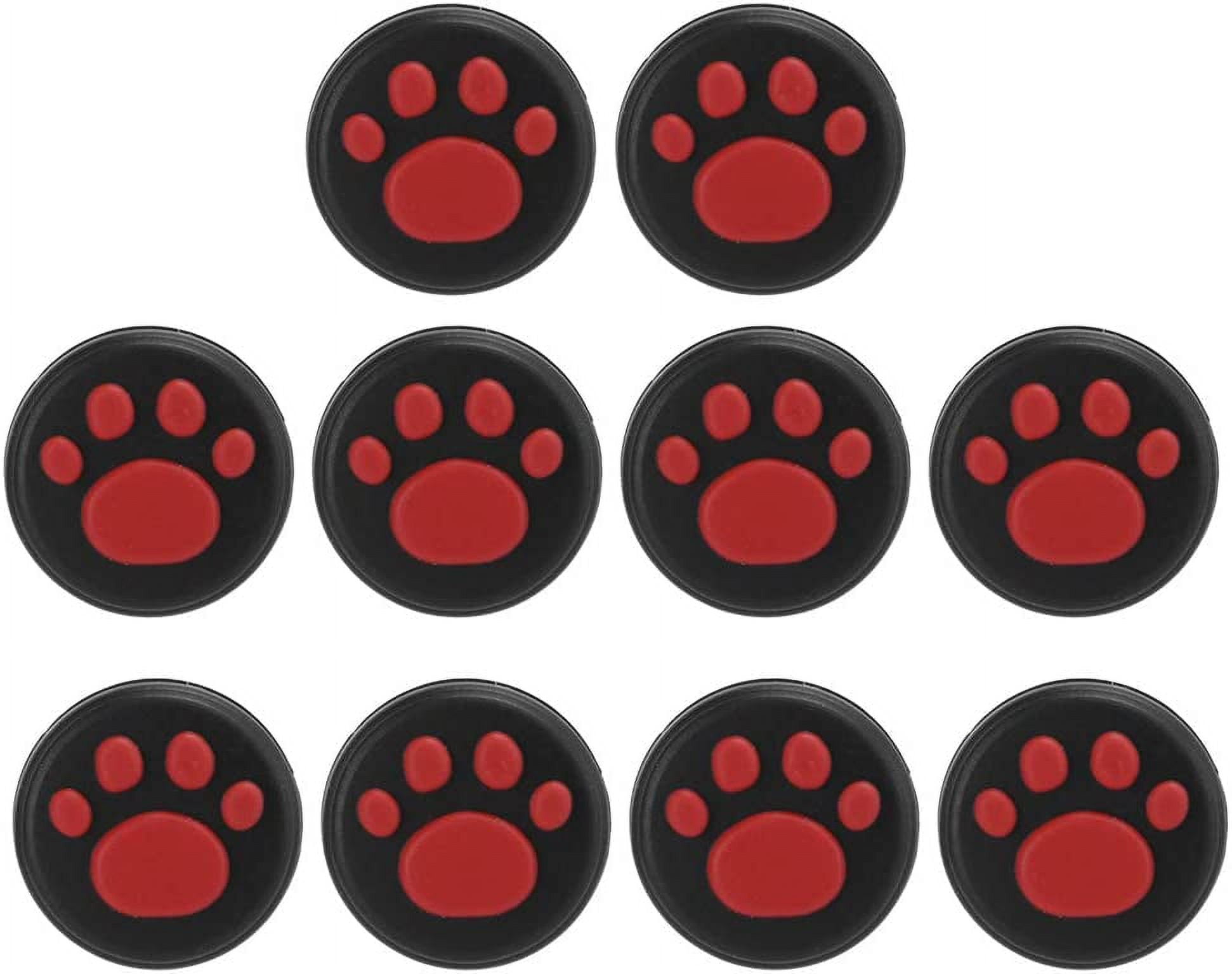 FENG10 Pieces Thumb Grip Caps Replacement for Switch, Cute Black Cat ...