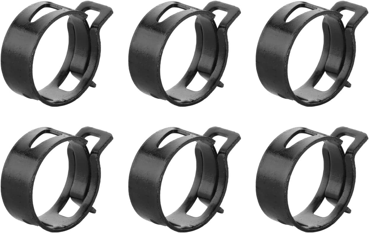 FENG10Pcs Hose Clamps 1.28" ID Constant Tension Band Spring Band Type ...