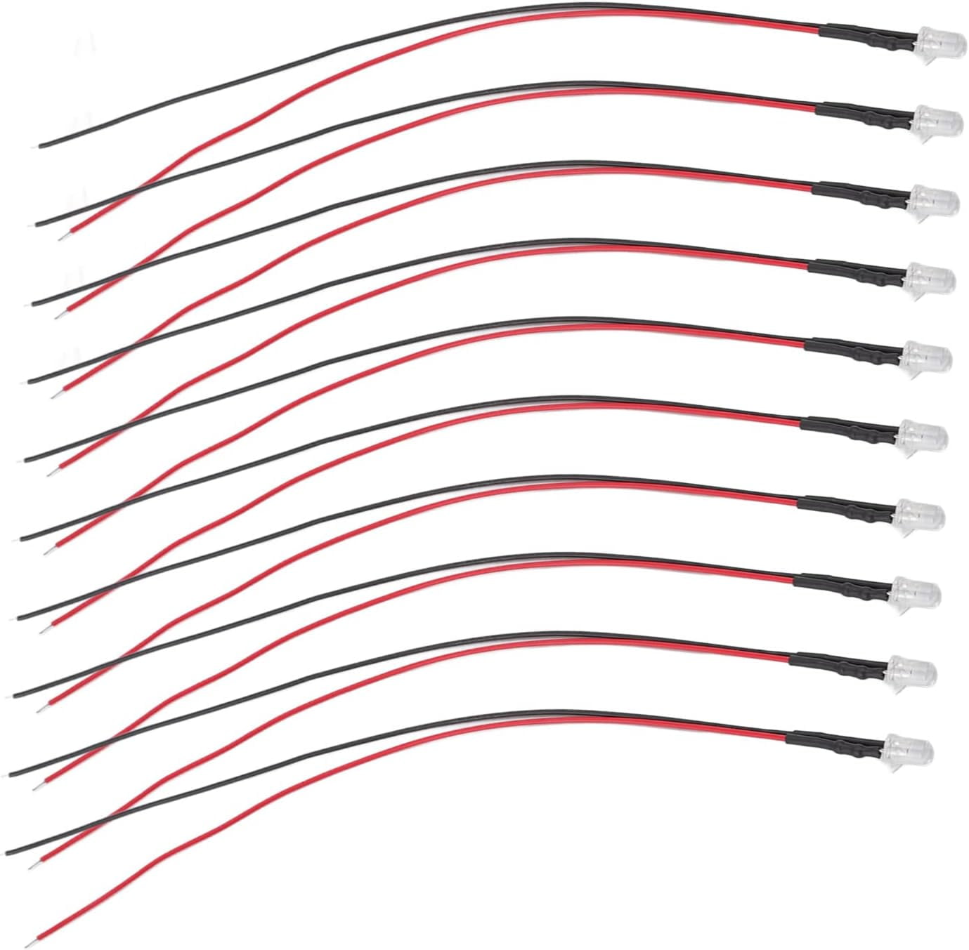 FENG10pcs 5?12V Led Lights Emitting Diodes, Small Led Lamp Lights ...