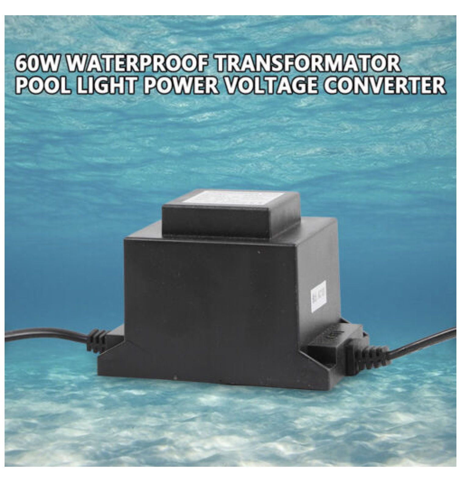 FENG20 110V to 12V IP68 Waterproof Transformer for LED Underwater Pool ...