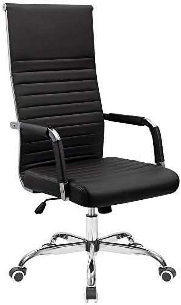FENG20-2 Office Chair High Back Leather Desk Chair Modern Executive ...