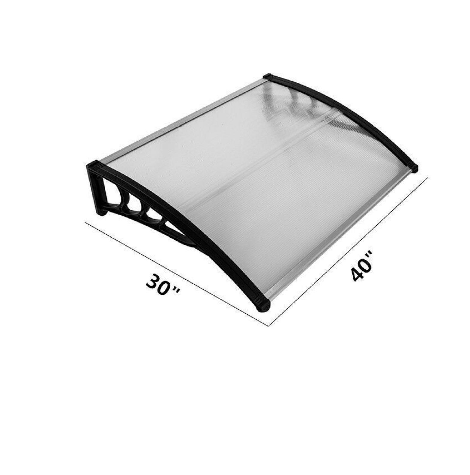 FENG20 Outdoor Front Door Awnings Canopy Cover Window Canopy Rain Snow ...