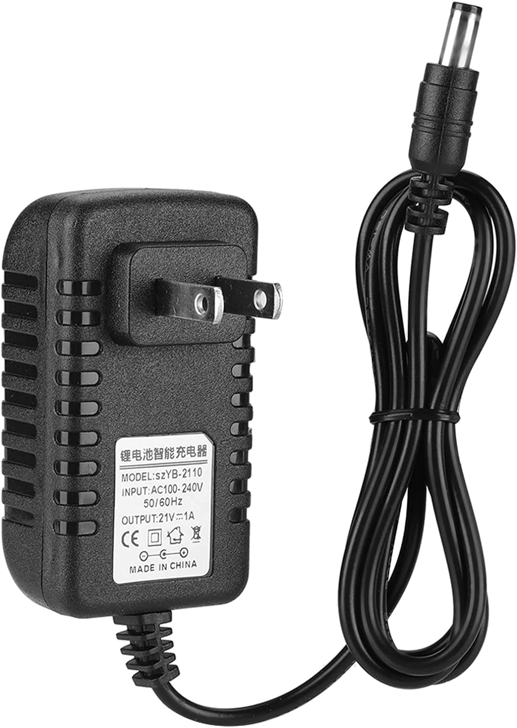 FENG21v Lithium Battery Charger Adapter, 21V Output, Durable Copper ...