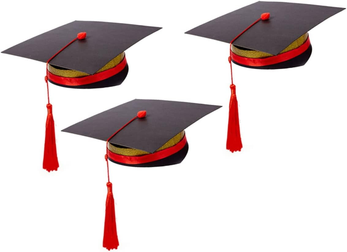 FENG3 Sets Graduation Hat Preschool Diy Mini Hat Hats Hat for ...