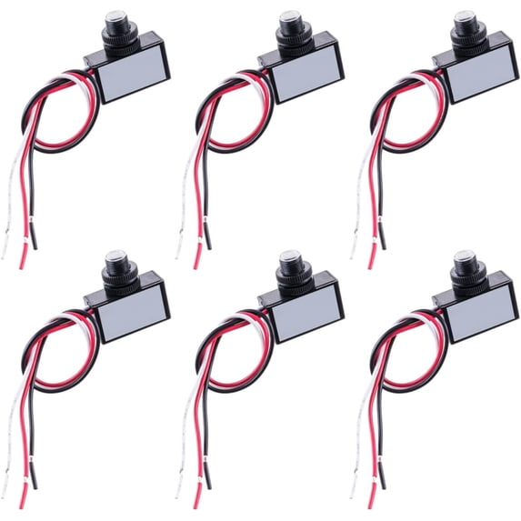 FENG6PCS 120V AC Dusk to Dawn Sensor for Outdoor Lighting 105-130VAC ...