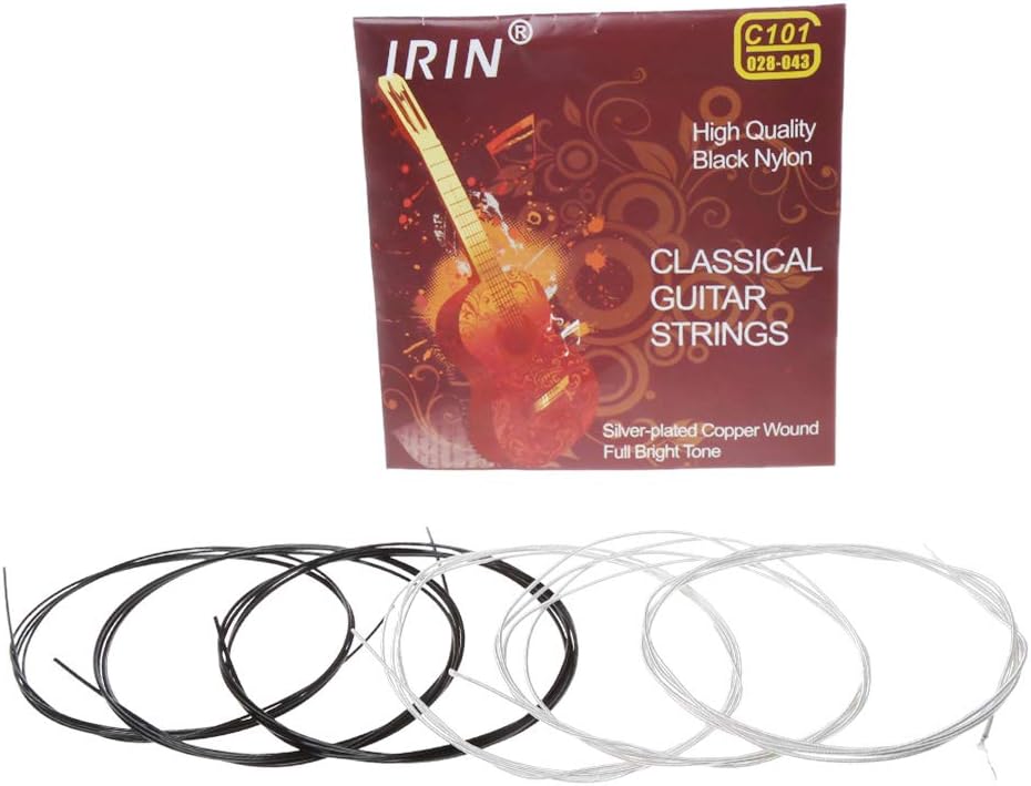 FENG6Pc/Set Acoustic Guitar Strings Pack, For Acoustic Folk Classical ...