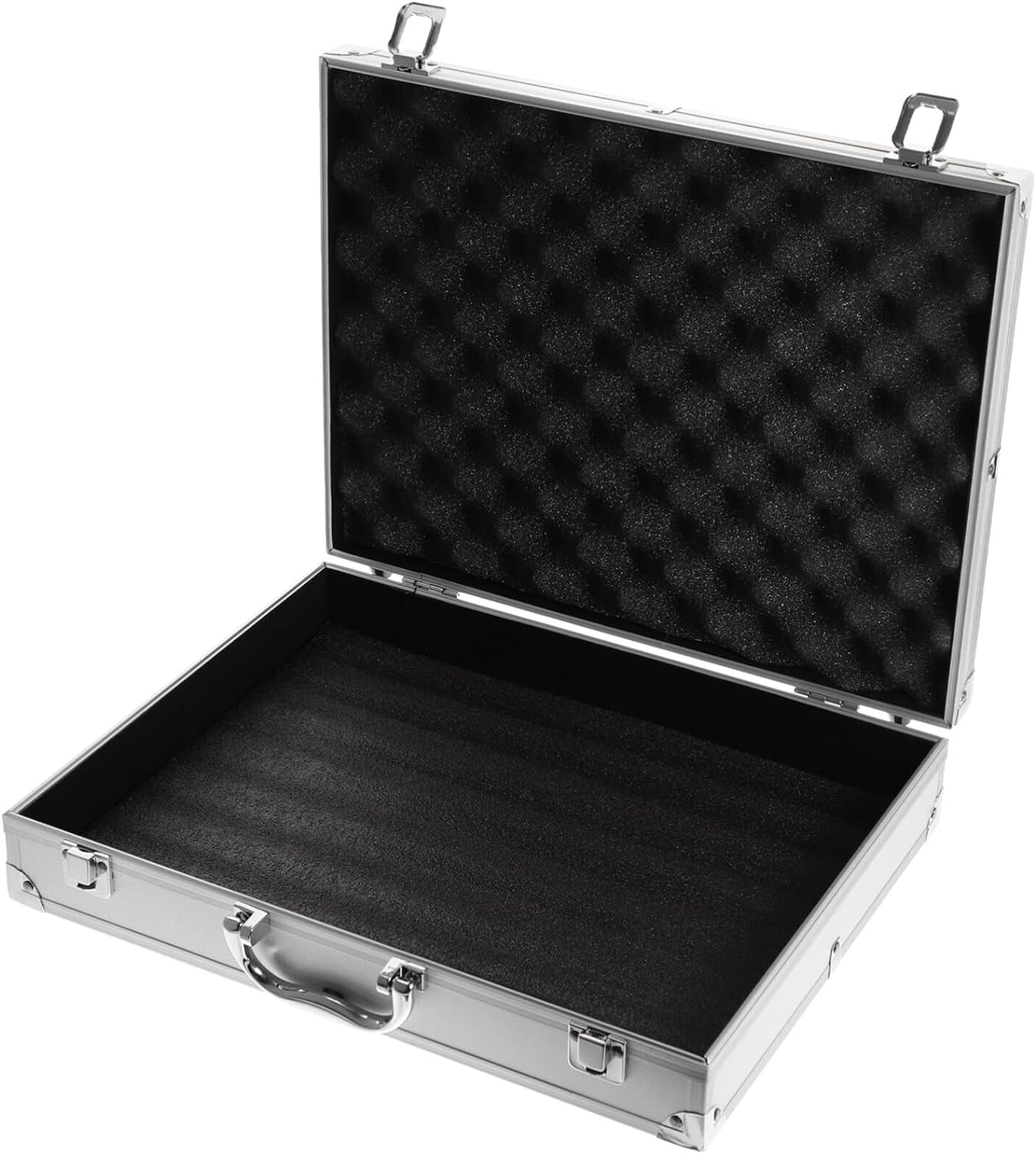 FENGAluminum Hard Case Briefcase Box Lockable Flight Case Carrying ...